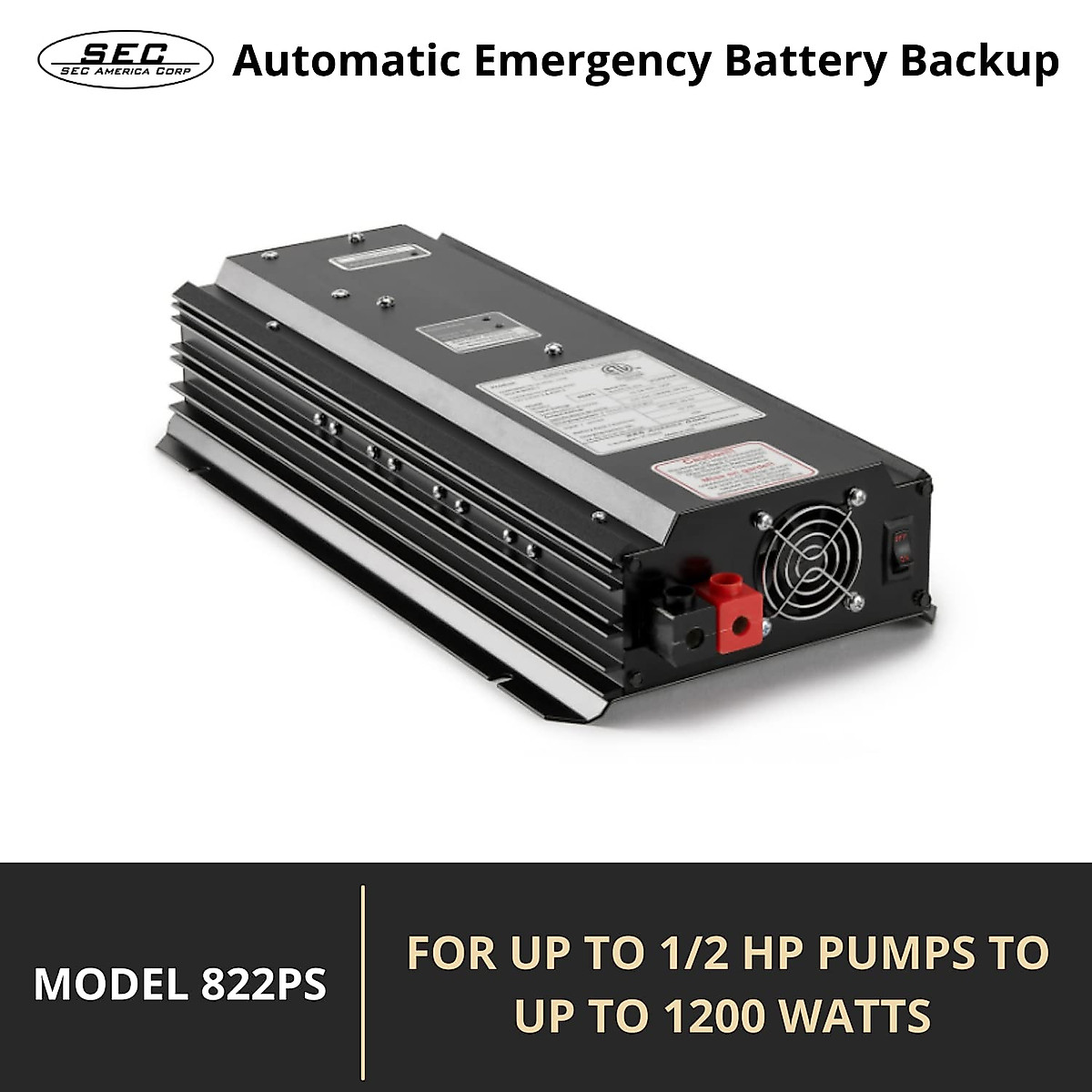 822PS - Sump Pump Backup System