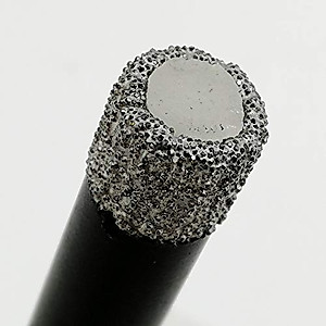 FACHLICH 2 Pieces 12mm Diamond Drill Bits for Porcelain Tile Granite Marble Brick