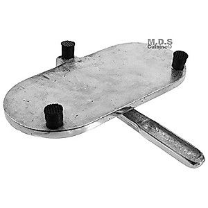 M.D.S Cuisine Cookwares Huarache Press-Maker Tortilla Authentic Huarachera Cast Aluminum Mexican 9-inches