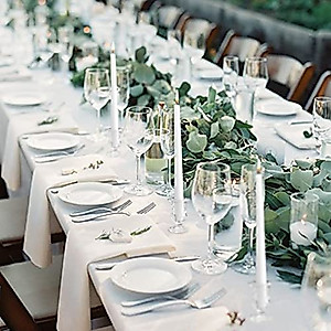 Hosley Set of 96 Glass Taper Candle Holders 2.5 Inches High Ideal Gift for Weddings Party Favor Reiki Meditation O3