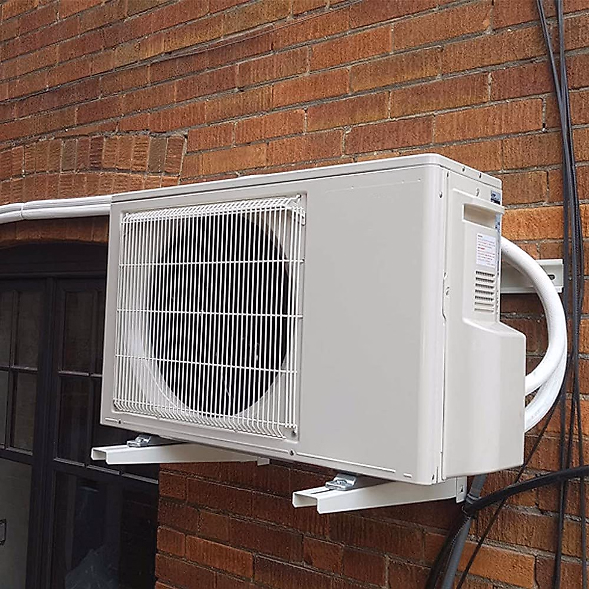 ONELIGHT Outdoor Wall Mounting Bracket,Support up to 265Lbs,9000-36000 Btu Condenser, for Hanging Ductless Mini Split Air Conditioner Heat Pump Systems,Split HVAC Installation Kit