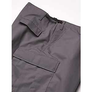 Tru-Spec Men's BDU Pants - Tactical Uniform Pants for Military and Law Enforcement, 65/35 Poly Cotton Blend, Charcoal Grey, X-Large