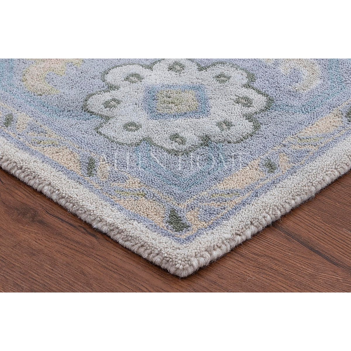 Hand Tufted Oushak Traditional Wool Area Rugs 8' x 10' - Durable - Living Room, Dining Room, Bedroom, and Entryway Area Rugs- 100% Wool - Oushak Lori Design Rug