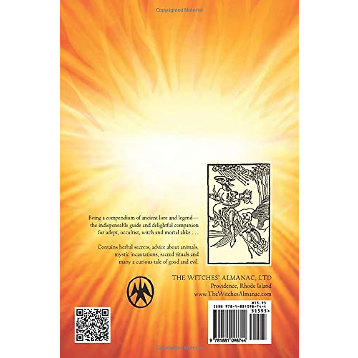 The Witches’ Almanac 2021-2022 Standard Edition: The Sun – Rays of Hope