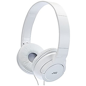 JVC HAS180 Lightweight Powerful Bass Headphones - White