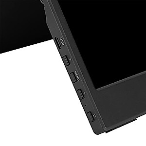 13.3 Inch Gaming Monitor, Portable Monitor Full HD 1080P Multiple Display Modes HDR Technology for Computer for Mobile Phone for Laptop 