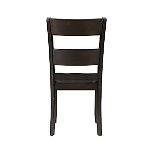 ACME Haddie Side Chair (Set-2) - - Distressed Walnut