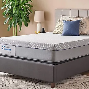 Sealy Posturepedic Hybrid Lacey Soft Feel Mattress and 9-Inch Foundation, Queen