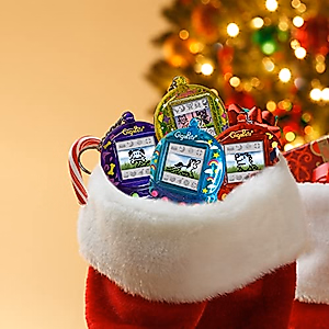 Top Secret Toys Giga Pets CompuKitty & StarCat Electronic Virtual Pet Toy, 2 Pets 1 Device, New Glossy Housing Shell, Classic 90s CompuKitty, 3D Pet Live in Motion