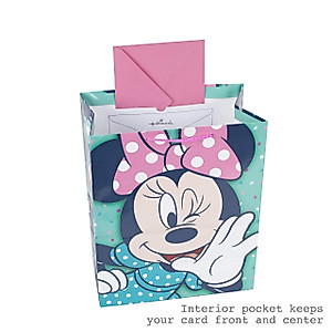 Hallmark 13" Large Disney Gift Bag Bundle (Pack of 3: Minnie Mouse, Princesses and Frozen) for Birthdays, Kids Parties or Any Occasion