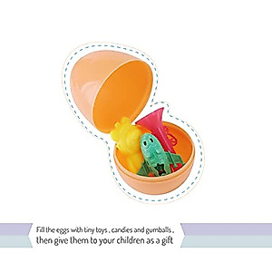 Mr. Pen- Plastic Easter Eggs, Fillable, Colorful, 2.3 inch, 48 Pack, Easter Eggs Empty, Easter Eggs, Plastic Easter Eggs Bulk, Plastic Eggs Fillable, Plastic Eggs, Fillable Easter Egg.