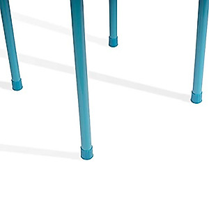 Atlantic Daisy Stackable Stool 6 Pack Capri Breeze