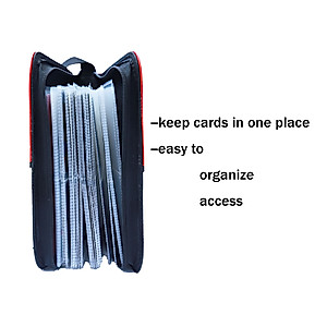 Binder for pokemon card binder of 720 Card Collection/9 Pocket Card Binder/Trading Card Binder/Card Album With Zipper,40 Sheets