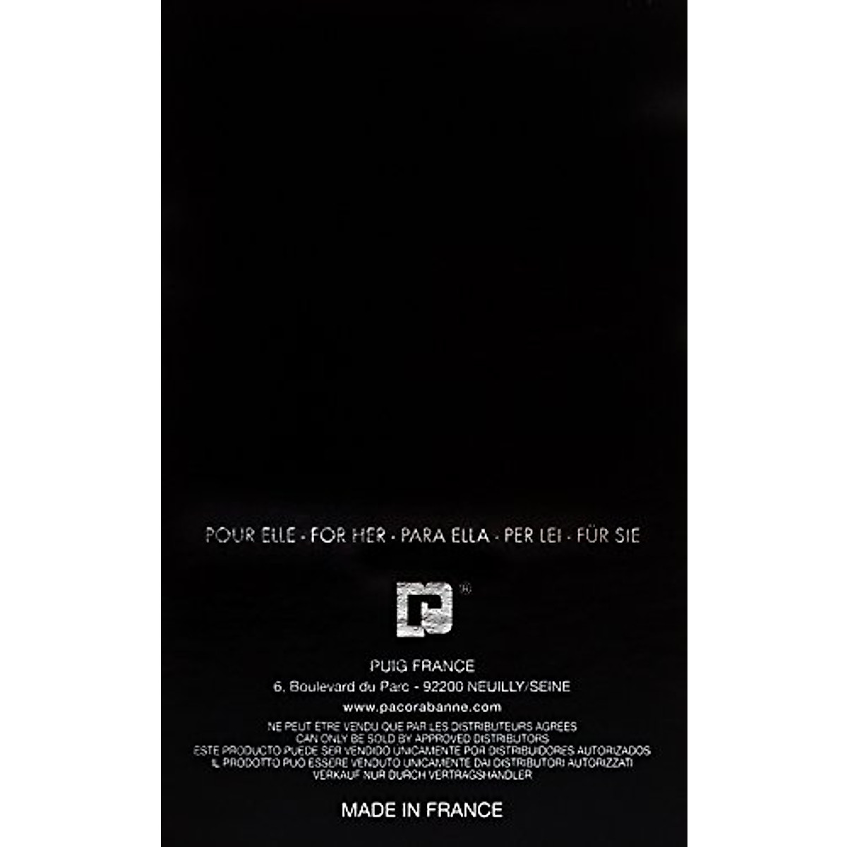 BLACK XS POTION by Paco Rabanne for WOMEN: EDT SPRAY 1.7 OZ (LIMITED EDITION)