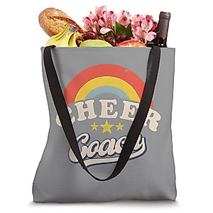 Retro Cheerleader Cheerleading Cheer Coach Tote Bag