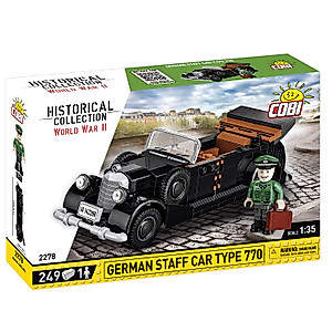 COBI Historical Collection World War II German Staff Car Type 770 Vehicle
