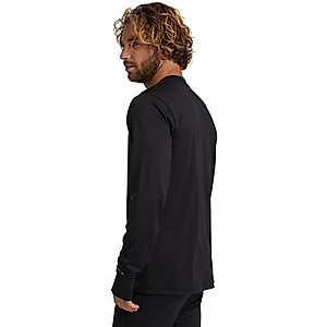 Burton Mens Midweight Crew, True Black New, Small