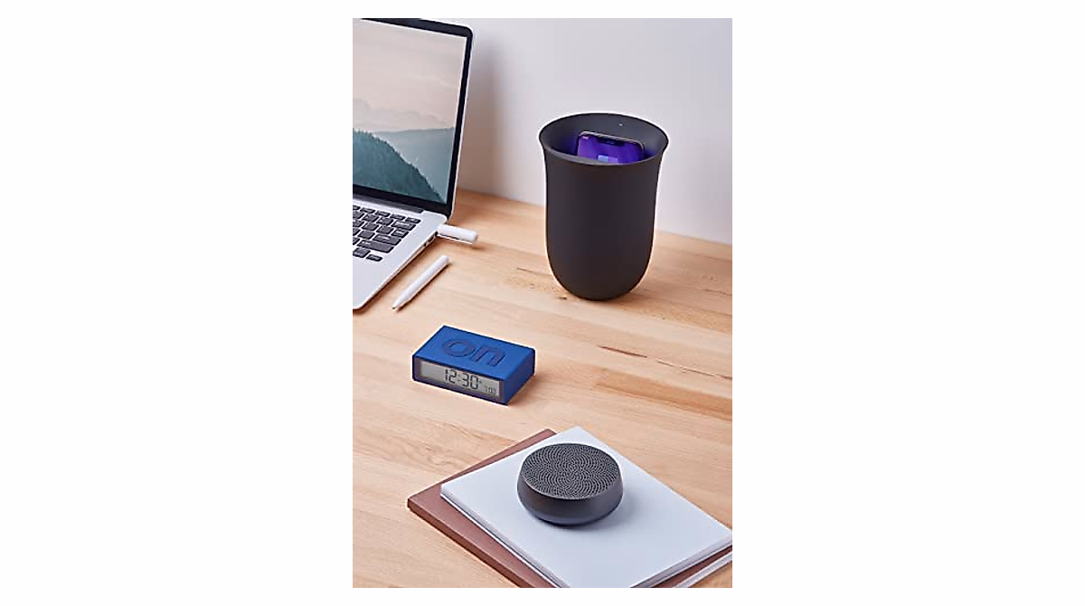 Lexon OBLIO Wireless Phone Charger with UV Light Sanitizer, QI ...