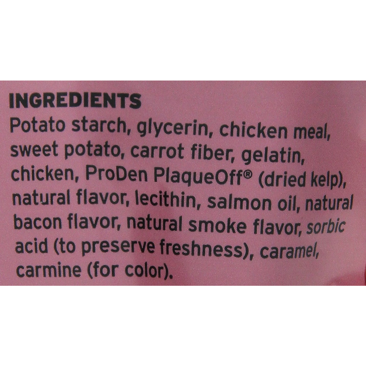 Indigenous Grain Free Dental Health Bones 2 Flavor Variety Bundle: (1) Smoked Bacon Flavor, and (1) Carrot & Pumpkin Flavor, 17 Oz. Ea.