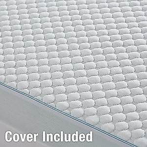 Serta 3" Lasting Dream Plus Gel-Infused Memory Foam Mattress Topper, Twin