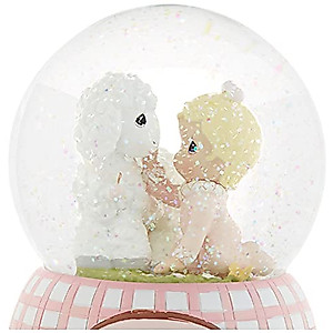 Precious Moments, Jesus Loves Me, Snow Globe, Resin, Girl, 102403