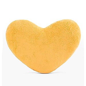 sunyou Cute Plush Red Heart Pillow Cushion Throw Pillows Gift for Friends/Children/Girl/Valentine's Day Fit for Living Room/Bed Room/Dining Room/Office and Sofa/Cars/Chairs (Heart)
