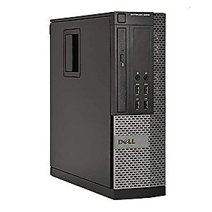 Dell Optiplex 9010 SFF Desktop Computer (Intel Quad-Core I7-3770 3.4GHZ, 8GB RAM, 240GB SSD, DVD, VGA, DISPLAYPORT, WiFi, Windows 10 Professional) (Renewed) (9010 I7 SFF)