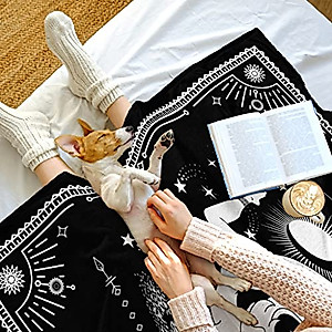 Scorpio Constellation Blanket Zodiac Sign Throw Blanket Astrology Flannel Blanket Birthday Gifts for Women Men 40"X50"