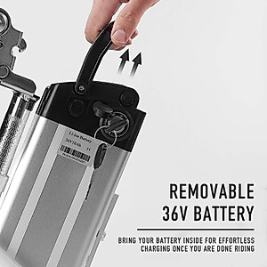 Viribus 24" 26" 3 Wheel Electric Bike for Senior, 250w Adults Electric Tricycle Trike, Three Wheel Ebike E Bicycle with Removable 36V 10Ah Lithium Battery, Motorized Trike with Basket for Women Men