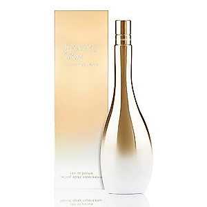 Jennifer Lopez Enduring Glow Eau De Parfum Spray, Iconic Shaped Gold Metalized Bottle, 3.4 Fl Oz (100 ml)