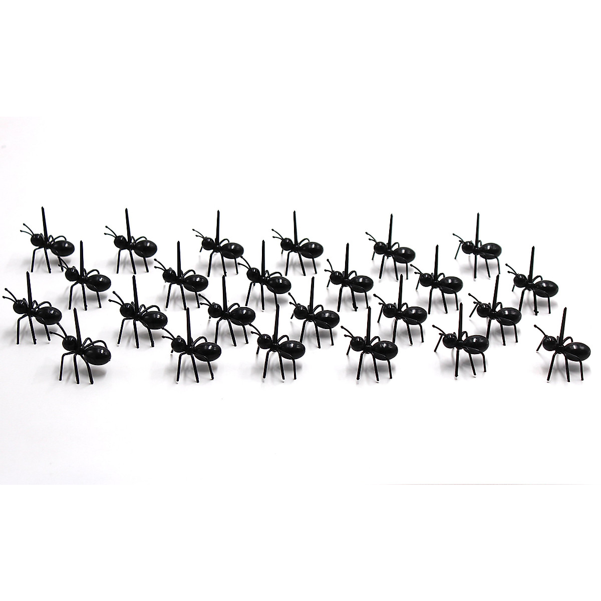 36 Pcs Fruit Forks Bistro Cocktail Forks Tasting Appetizer Forks Set Mini Cake Forks, Cute Ants Design (Ant)