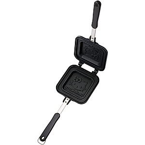 Skater Hello Kitty Sandwich Maker Cute Baking, Direct Fire, Aluminum