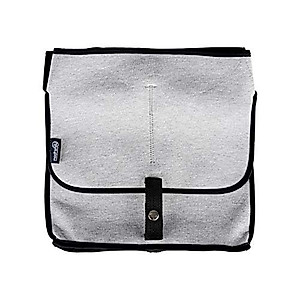 Stroller Organizer by Modfamily -Neoprene Bag with Zipper Storage Space and Two Cup Holders- Fits Umbrella and Single Strollers