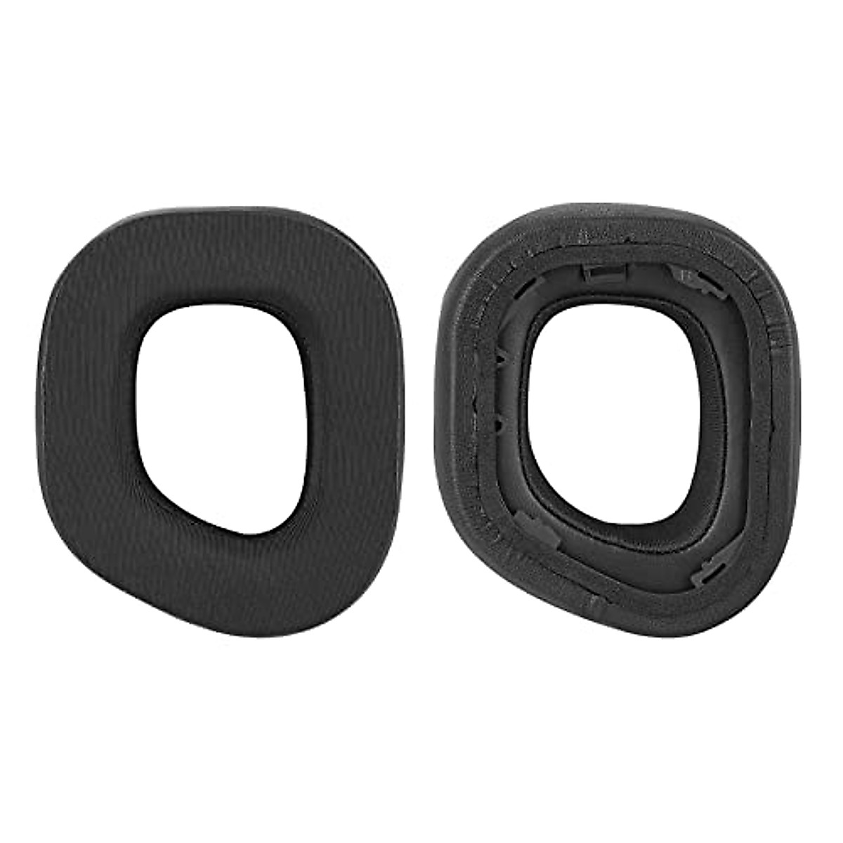 Geekria Sport Cooling-Gel Replacement Ear Pads for Corsair HS80 RGB Wireless Headphones Ear Cushions, Headset Earpads, Ear Cups Repair Parts (Black)