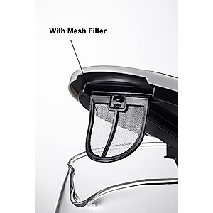 Electric Kettle,kettle water boiler,Auto Shut Off, Blue LED Light,1.8L Cordless 360° Base,One-Handed Operation Easy To Use,Aiosa Electric Kettles…