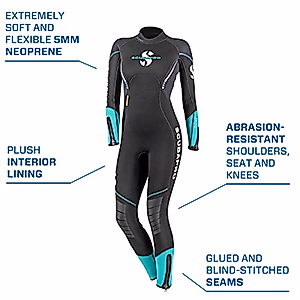 ScubaPro Women's Sport 5mm Wetsuit (Medium)
