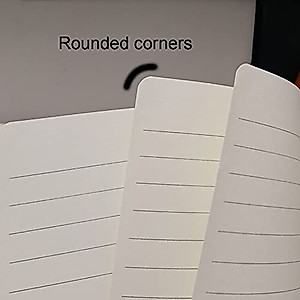 YUREE Spiral Notebook/Spiral Journal, Hardcover Spiral Lined Notebook, 140 Pages (70 Sheets) with Wide Ruled, A5, 8.4" x 5.9"