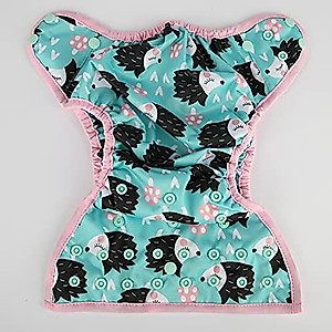 ReUseLife One Size Cloth Diaper Cover Snap with Double Gusset 6 Pack (6DC02)