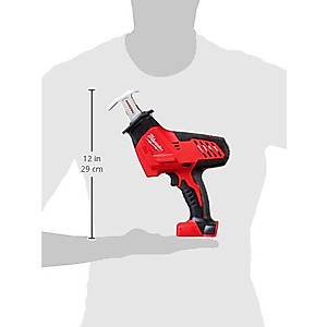 Milwaukee 2695-24 M18 18V Cordless Power Tool Combo Kit with Hammer Drill, Impact Driver, Reciprocating Saw, and Work Light (2 Batteries, Charger, and Tool Case Included)