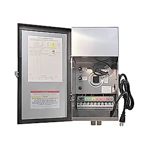 COLOER 600W (12V-13V-14V-15V-16V-17V-18V-22V) Multi-Tap Low Voltage Transformer for Outdoor Landscape Lighting, Yard Light, Garden Lights, Fully Encapsulated Toroid Core, CEC VI Certified,ETL Listed