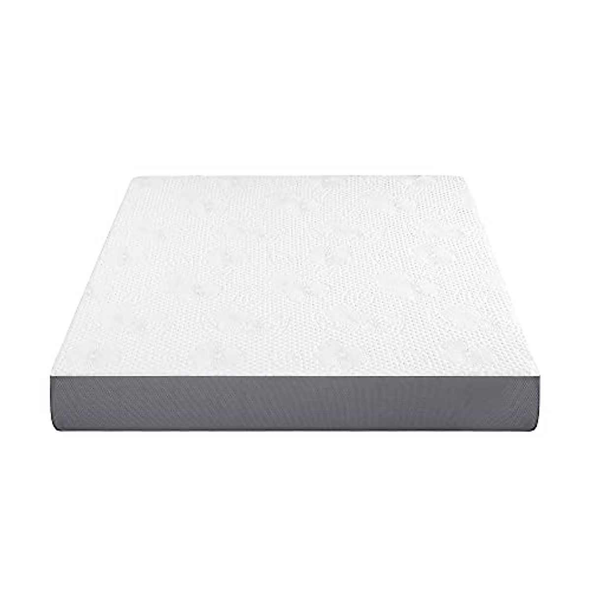 PrimaSleep 8 Inch Gel Infused Superior high-Density Memory Foam Mattress, CertiPUR-US® Certified, Gray, Full