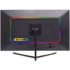 Sceptre 27-inch FHD 1080p IPS LED Gaming Monitor 1ms HDMI x3 DisplayPort up to 144Hz AMD FreeSync Premium Build-in Speakers, Edgeless Machine Black (E275B-FPN168)