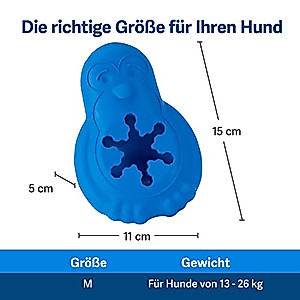 PetSafe Freezable Treat Food Dispensing Chew Toy, Medium/Large, Chilly Penguin