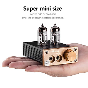 Nobsound NS-08E Vacuum Tube Headphone Amplifier Hi-Fi Valve Headphone Amp Stereo Audio Preamplifier