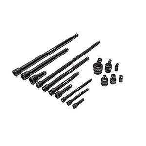 GEARWRENCH 209 Piece SAE/Metric 1/4", 3/8", & 1/2" Drive Master Impact Socket Set - 89072