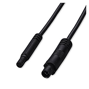 PriaRi 1m Reversing Camera Extension Cord 4 Core Car Rear View Image Four Hole Lengthening Line Recorder 4P Cable