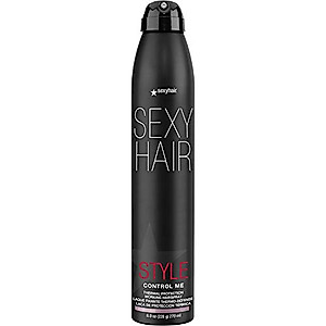 SexyHair Style Control Me Thermal Protection Working Hairspray, 8 oz | Up to 72 Hour Hold | Heat Protection | All Hair Types