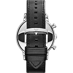 Emporio Armani Men's AR1828 Dress Black Leather Watch