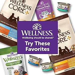 Whimzees Wellness Natural Cat Dental Treats, Chicken & Tuna Flavor, 4.5 Ounce