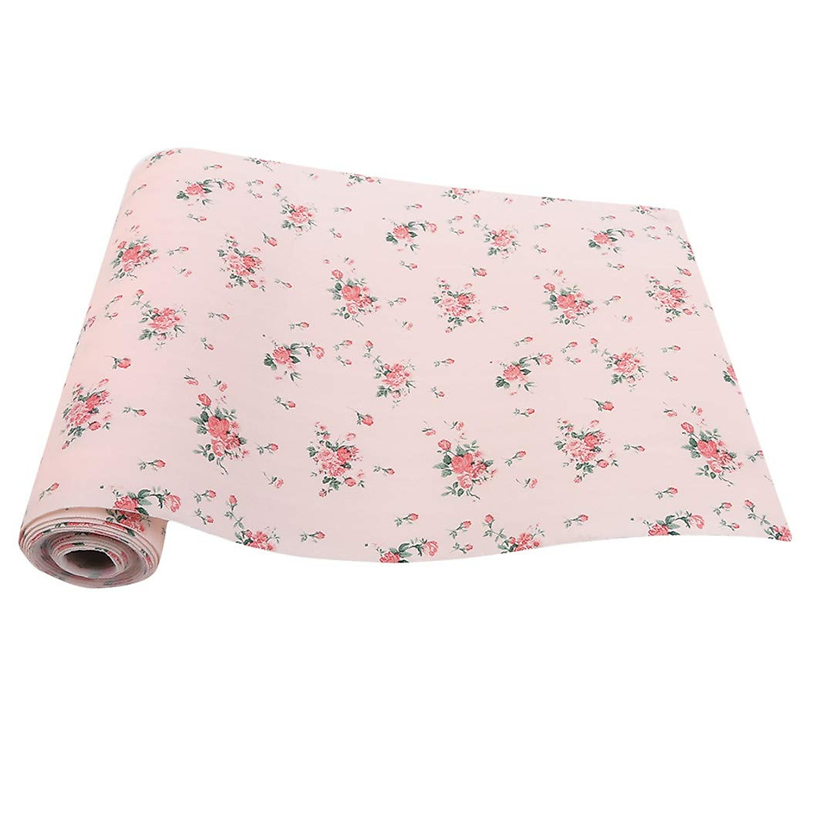 Airlove Shelf & Kitchen Storage Liner Non-Adhesive Refrigerator Mat for Cabinet Desk Decor Waterproof Moisture-Proof Drawer Pad,Rose Foundation